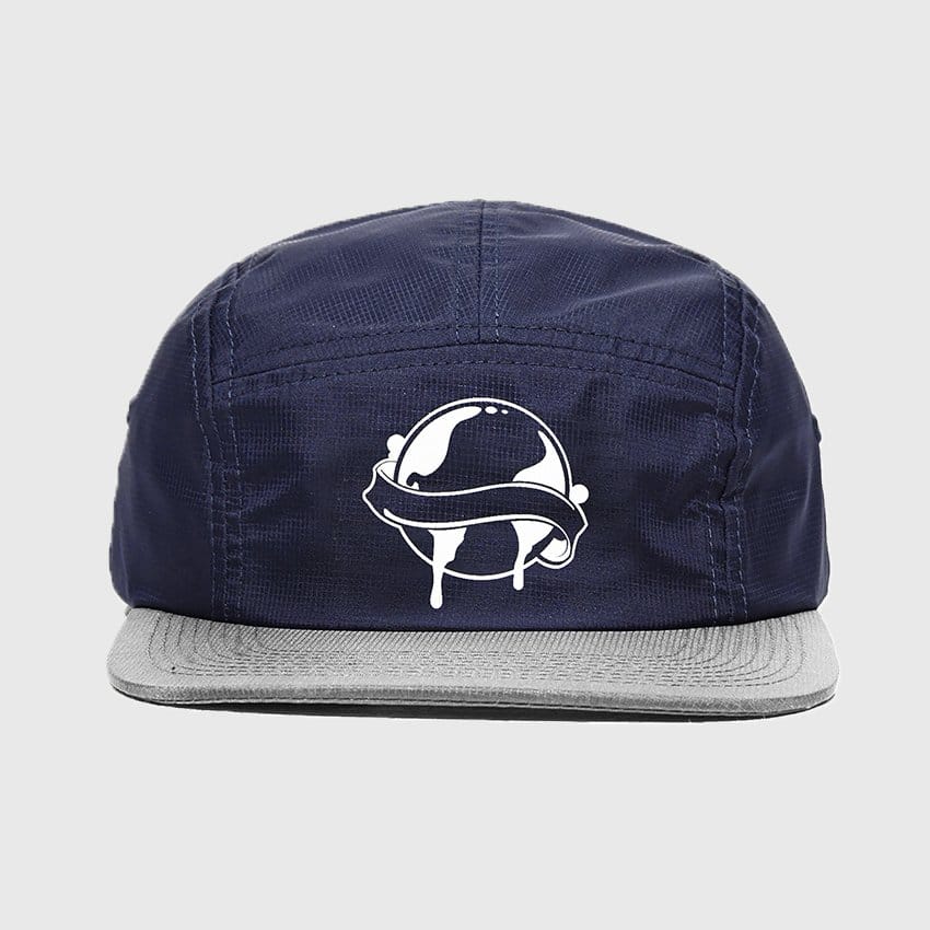 5-Panel Cap Blue/Grey — Liquicity Store